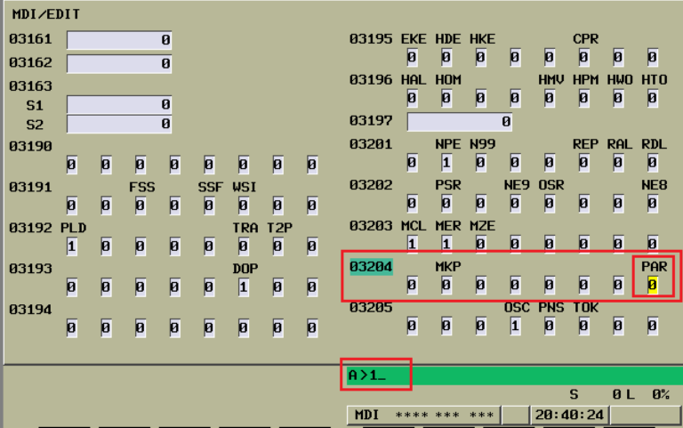 Basic Fanuc control parameters – How to change square brackets to round ...