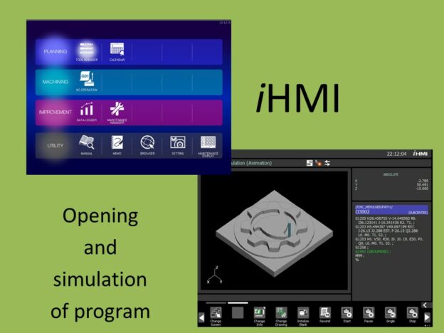 Fanuc iHMI – Opening and simulation of program | CNC-ART